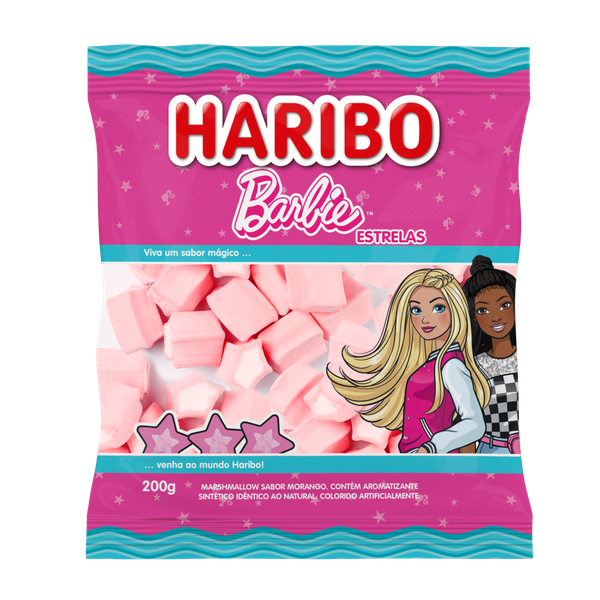 Supermercado Baía Azul | Marshmallow Haribo Barbie 200g