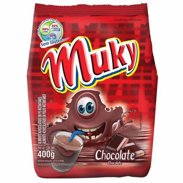 Celeiro Supermercado | Achocolatado Po Muky Chocolate Sache 400gr