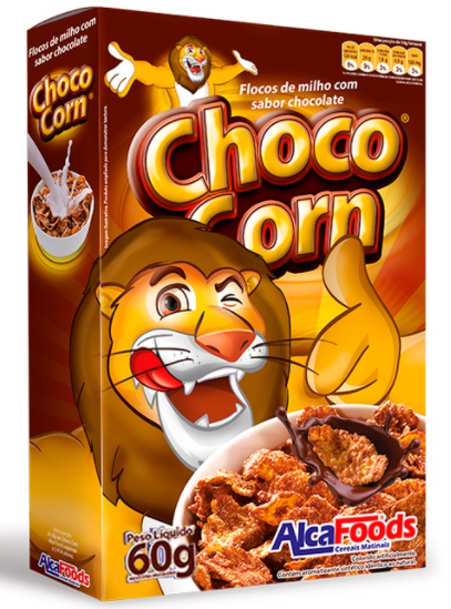 Celeiro Supermercado | Cereal Matinal Alcafoods Choc Corn 60gr
