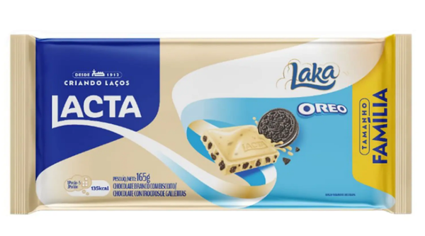Celeiro Supermercado | Chocolate Lacta Laka Oreo 165gr