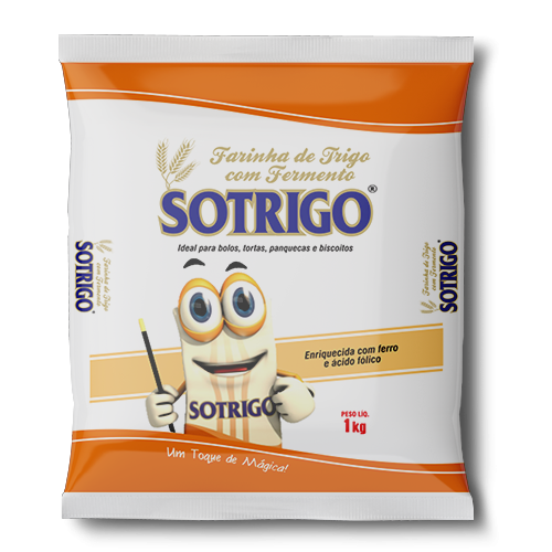 Celeiro Supermercado | Farinha Trigo Sotrigo C/Fermento 1kg