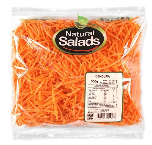 Mercado Bambina | CENOURA RALADA NATURAL SALADS 300G