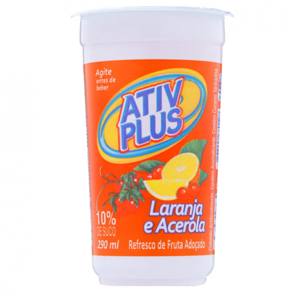 Supermercado Big Oferta | ATIV PLUS REFRESCO 290ML LARANJA ACEROLA