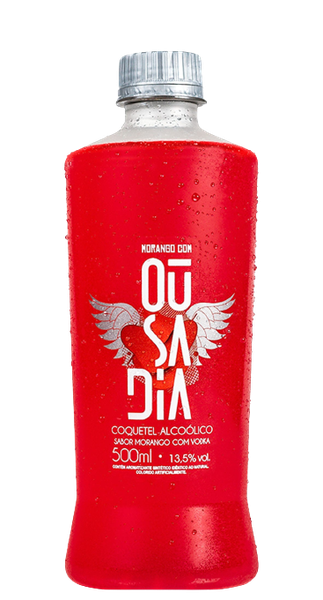 Supermercado Big Oferta | COQUETEL ALCOOLICO OUSADIA 350ML MORANGO