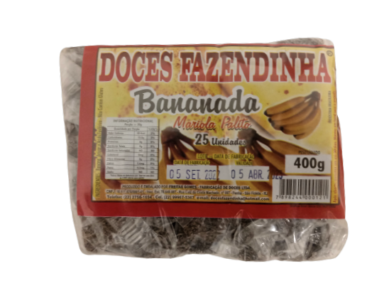 Supermercado Big Oferta | DOCES FAZENDINHA 400G BANANADA PALITO