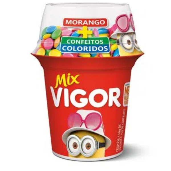 Supermercado Bresciani | IOGURTE MIX VIGOR 140G MORANGO CONFEITO COLORIDO