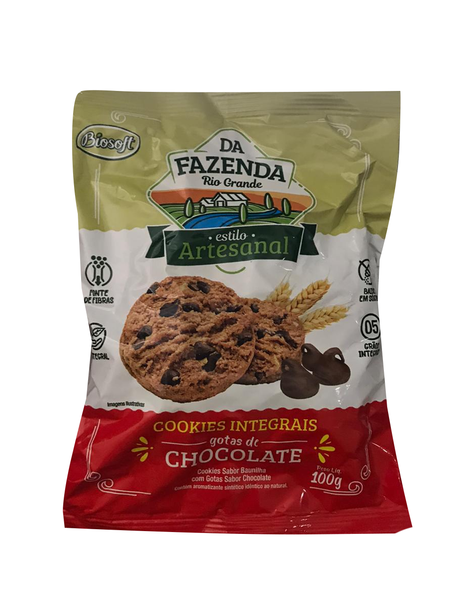 Super Lazzari | BISC COOKIES SEIVA GOTAS CHOCOLATE 100G