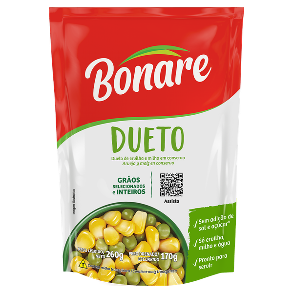 Supermercado Nunes Peixoto - Itabaiana | DUETO BONARE SACHE 170G