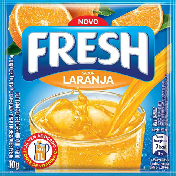 Rende pacas | REFRESCO FRESH 10G LARANJA ADOÇADO