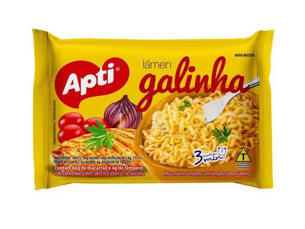 Supermercados São João - Tupi Paulista/SP | Macarrão Lamen Apti Galinha ...