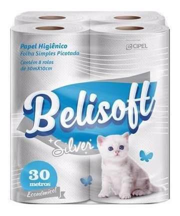 Supermercado Tradição | PAPEL HIG BELISOFT SILVER 30M 8UN