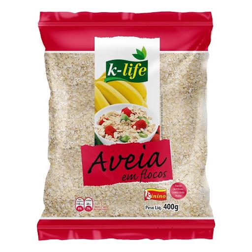 Supermercado Sede I | AVEIA K-LIFE KININO EM FLOCOS 400G