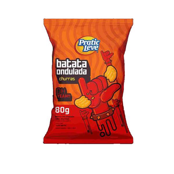 Supermercado Sede I | BATATA PRATIC LEVE ONDULADA CHURRASCO 80G