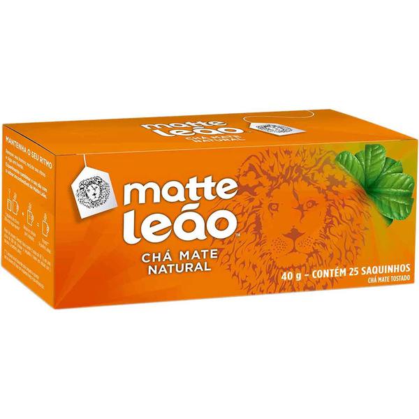 Supermercado Sede I | CHA MATTE LEAO NATURAL C/25 40G