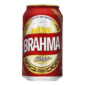 União Bebidas | BRAHMA CHOPP LATA 350ML C/12