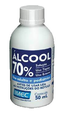 Essencyal Farma | ALCOOL 70% 50ML IMEC