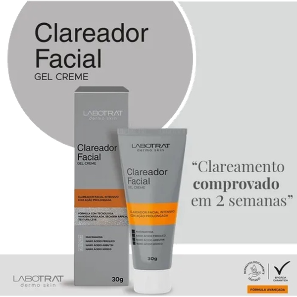 Essencyal Farma | CLAREADOR FACIAL GEL CR 30G LABOTRAT