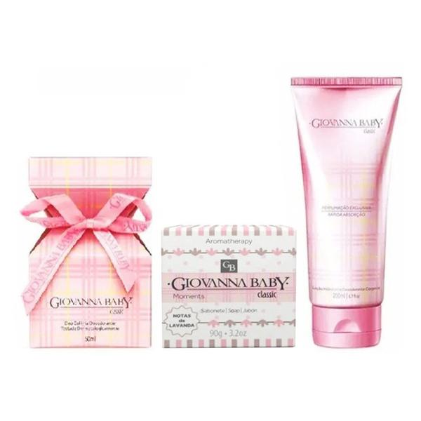 Essencyal Farma | GIO BABY KIT FEM CLASSIC COL+HIDRAT+SAB