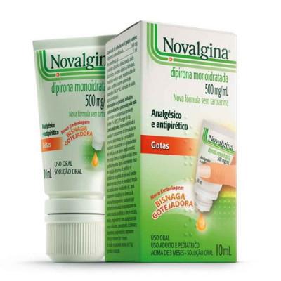 Essencyal Farma | NOVALGINA 500MG SOL OR GTS FR 10ML