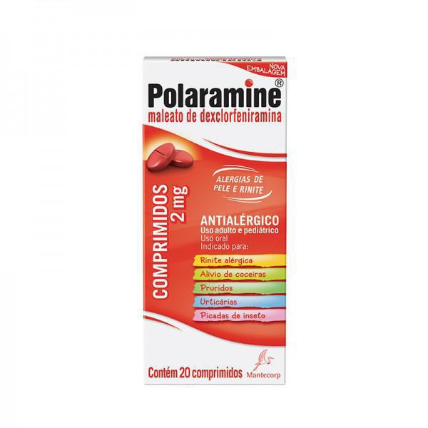 Essencyal Farma | POLARAMINE 2MG CX 20CP