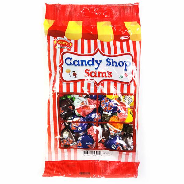 Estrela Supermercados | BALA SAMS XAXA SORTIDAS 140G