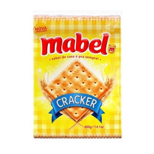 Estrela Supermercados | BISCOITO MABEL CREAM CRACKER 400GR