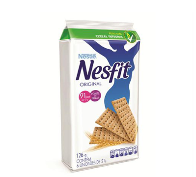 Estrela Supermercados | BISCOITO NESTLE NESFIT INTEGRAL 126GR BOLSO