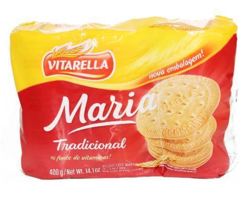 Estrela Supermercados | BISCOITO VITARELLA MARIA TRADICIONAL 400GR