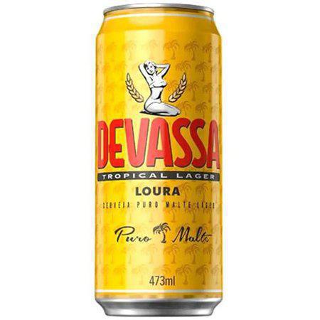Estrela Supermercados | CERVEJA DEVASSA LAGER LATAO 473ML
