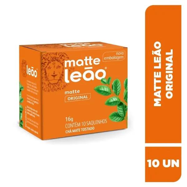 Estrela Supermercados | CHA MATTE LEAO ORIGINAL 10X16GR