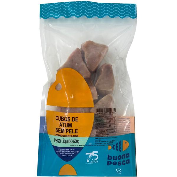 Estrela Supermercados | CUBOS DE ATUM BUONA PESCA SEM PELE 500GR