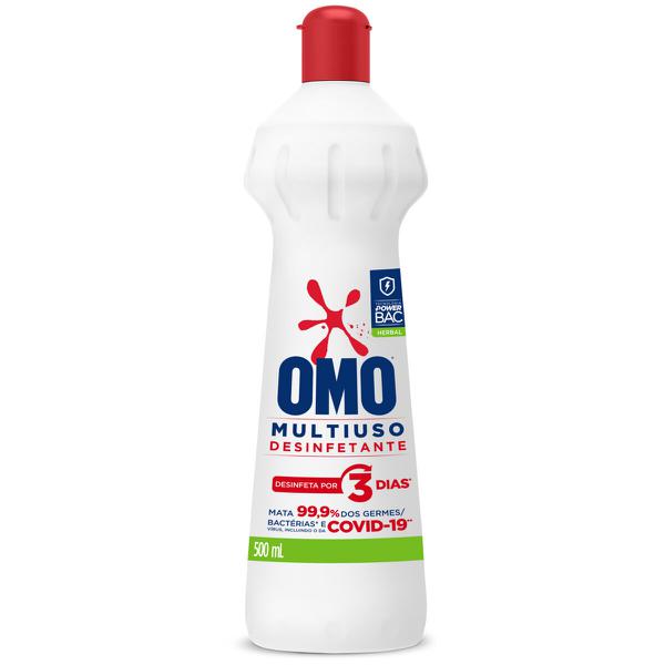 Estrela Supermercados | DESINFETANTE OMO MULTIUSO HERBAL 500ML