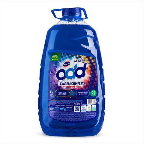 Estrela Supermercados | LAVA ROUPA LIQUIDO ODD LAVAGEM COMPLETA 5LT