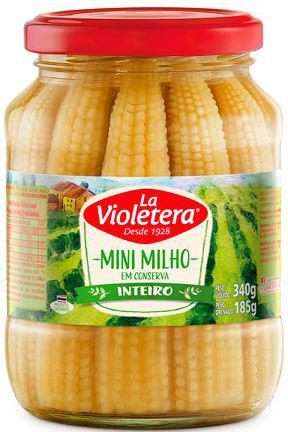 Estrela Supermercados | MINI MILHO EM CONSERVA LA VIOLETERA 185GR