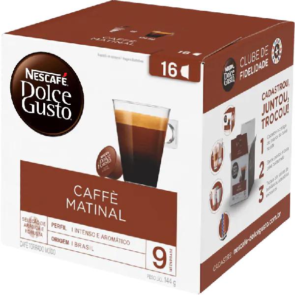 Estrela Supermercados | NESCAFE DOLCE GUSTO 10 CAPSULAS CAFE MATINAL 80G