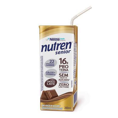 Estrela Supermercados | NUTREN SENIOR CHOCOLATE 200ML