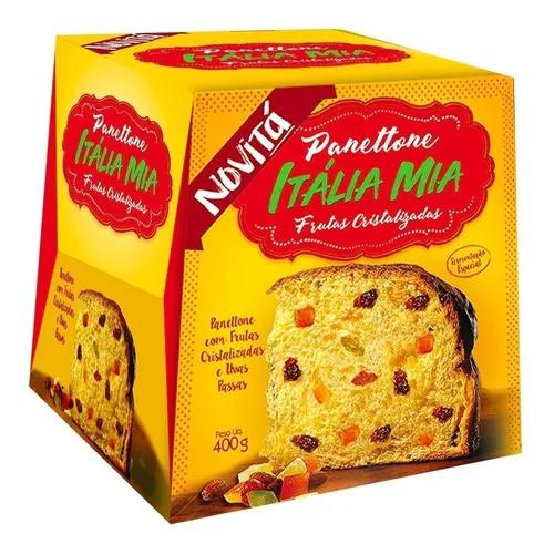 Estrela Supermercados | PANETONE ITALIA MIA FRUTAS CRISTALIZADAS 400G