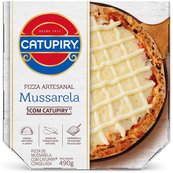 Estrela Supermercados | PIZZA CATUPIRY ARTESANAL MUSSARELA 490GR