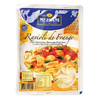 Estrela Supermercados | RAVIOLI MEZZANI FRANGO 400 G