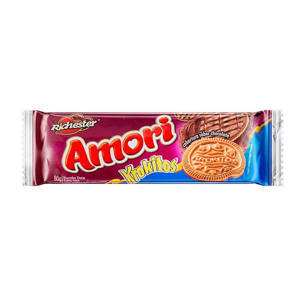 Supermercado Goiana | BISC RICHESTER 80G AMORI KROKITOS CHOCO