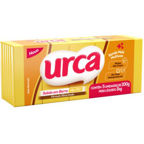 Goiana Gourmet | SABAO BARRA URCA 5X200G GLIC NEUTRO