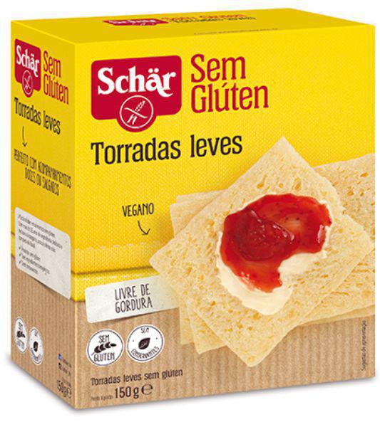 Gran Hortifruti | TORRADA LEVE SEM GLÚTEN SCHAR CAIXA 150G