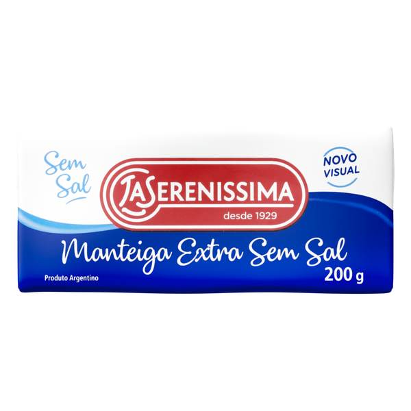 Green Fruit | MANTEIGA LA SERENISSIMA EXTRA S/SAL TAB 200g