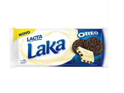Supermercado Miliozzi | CHOCOLATE LACTA 80G LAKA OREO