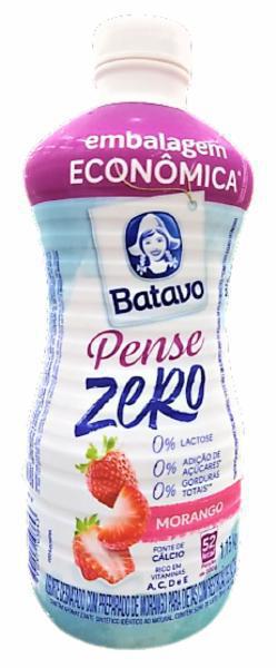Supermercado Miliozzi | IOGURTE BATAVO 1,150KG PENSE ZERO MORANGO