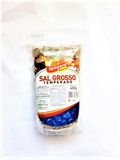 Supermercado Miliozzi | SAL GROSSO TEMPERE 400G TEMPERADO