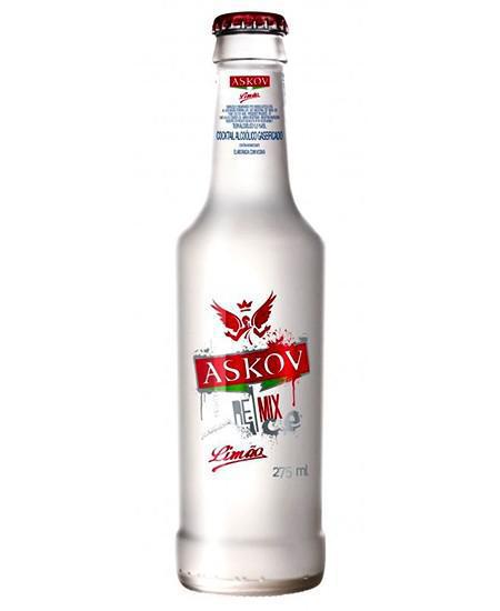 Supermercado Miliozzi | VODKA ASKOV REMIX ICE 275ML LIMÃO