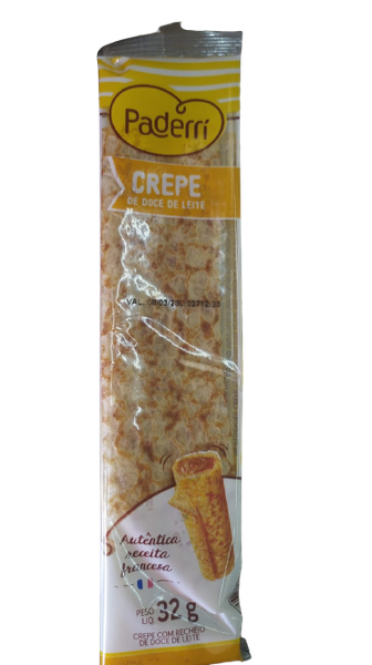 Mumu Laticinios - Cabana | CREPE C/ RECH DE DOCE DE LEITE PADERRI 32G 50