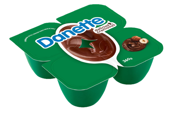 Mumu Laticinios - Pindorama | DANETTE CREME DE AVELÃ 360G 12