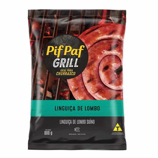 Mumu Laticinios - Pindorama | LINGUICA DE LOMBO SUINO GRILL PIF PAF 800G 8